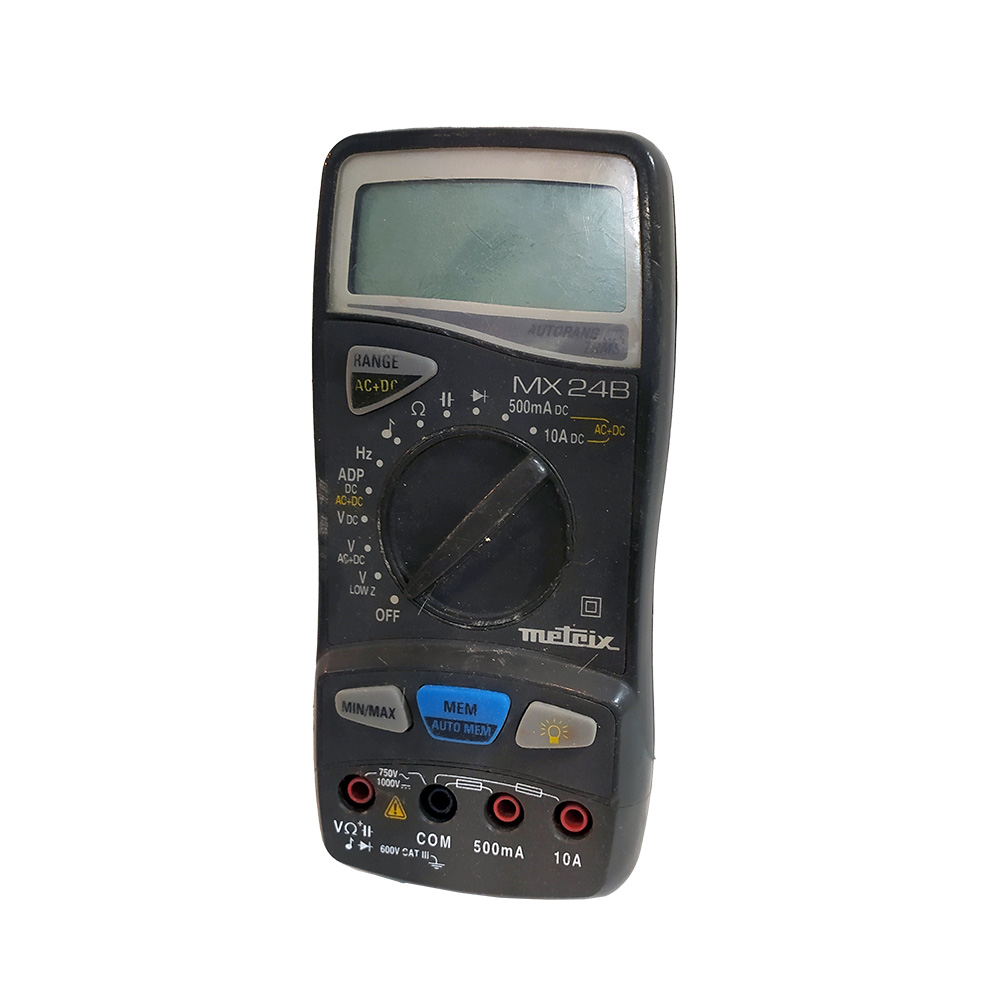 مولتی متر دیجیتال Metrix MX24B – ابزاردقیق